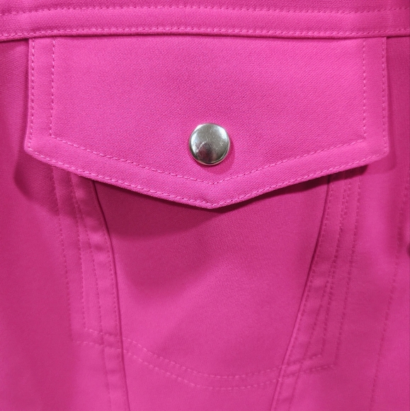 Amanda Uprichard | Dresses | New Amanda Uprichard Hot Pink Bryson Snap ...